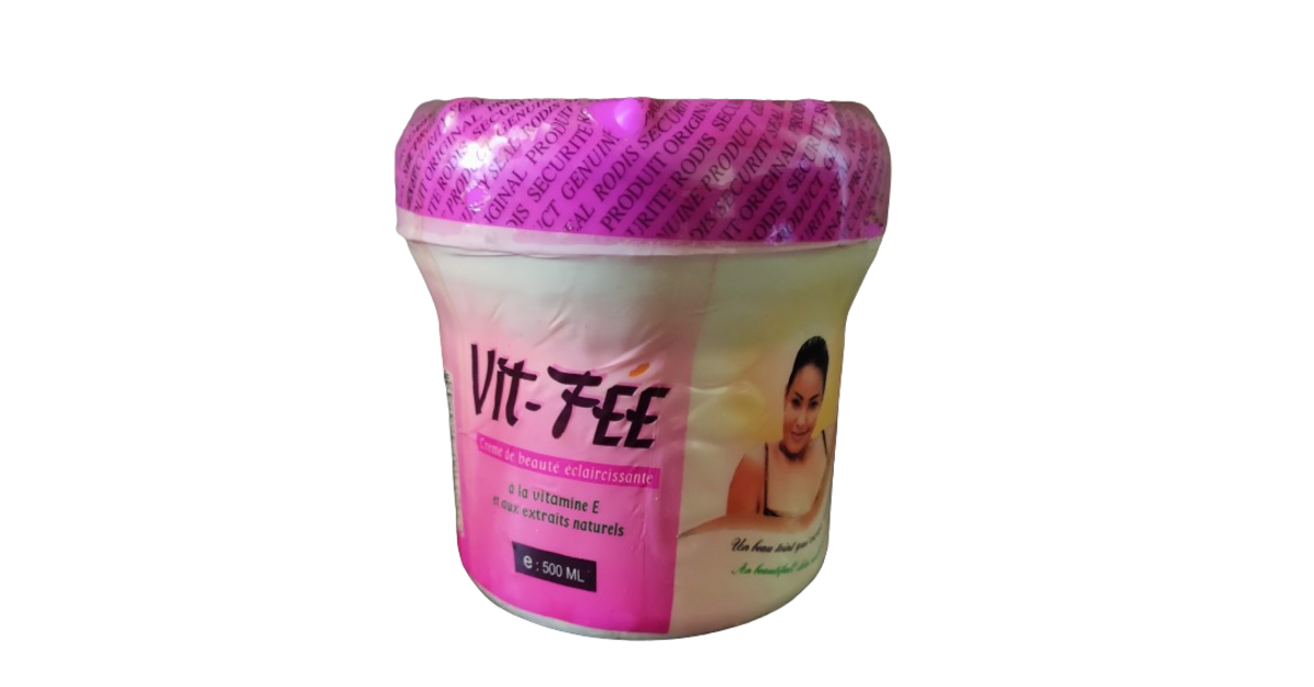 VIT FEE CREME ECLAIRCISSANTE A LA VITAMINE E ET AUX EXTRAITS NATURELLES ...