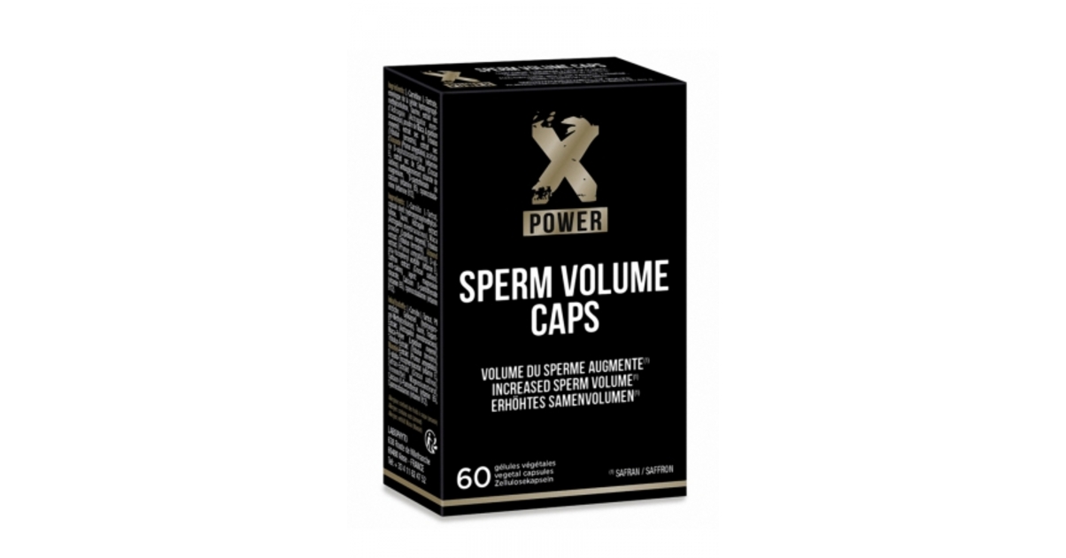 Sperm Volume Caps (60 gélules) - XPower pour la qualite du sperme ...