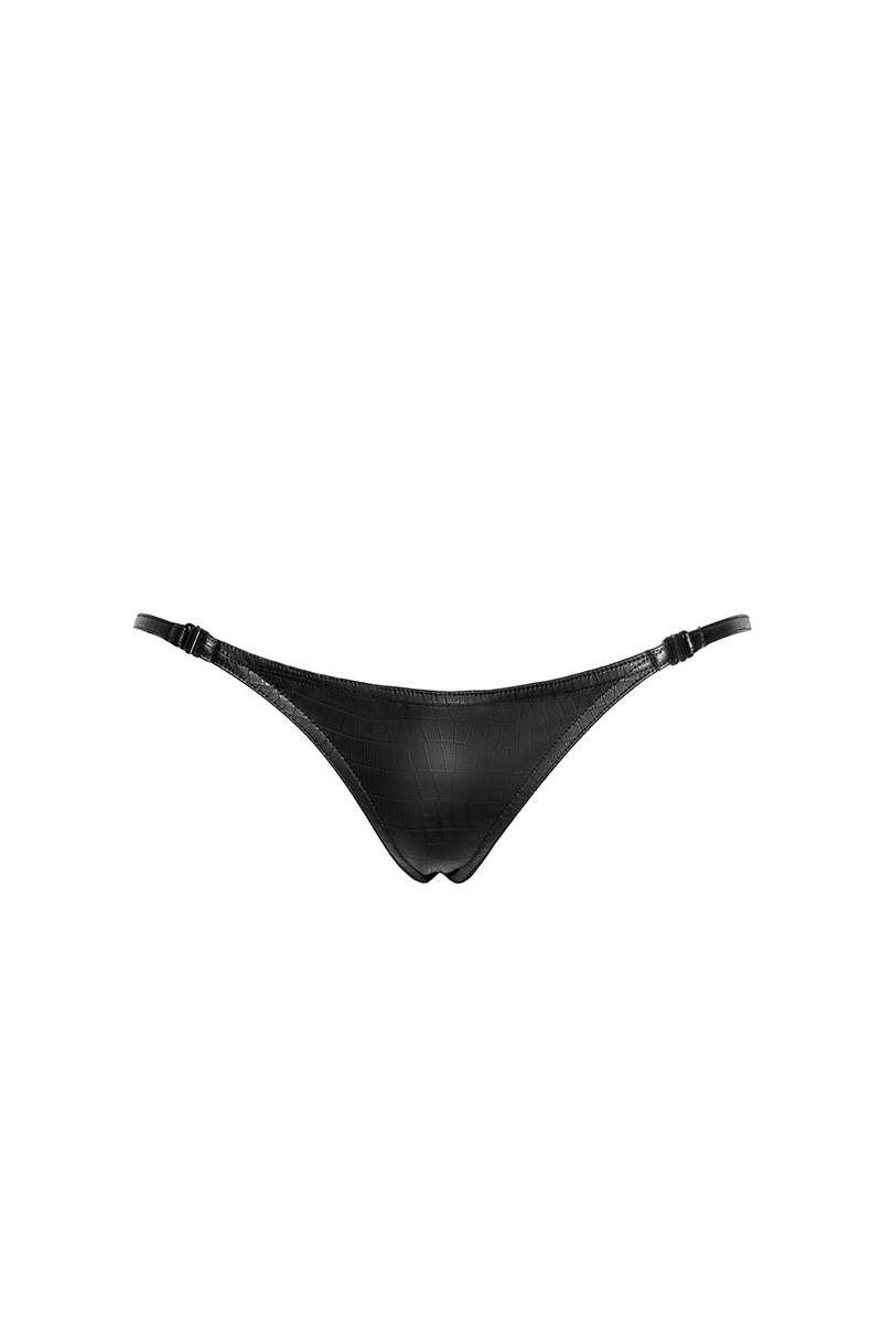 String cuir P012 - Noir Handmade - ooh my god