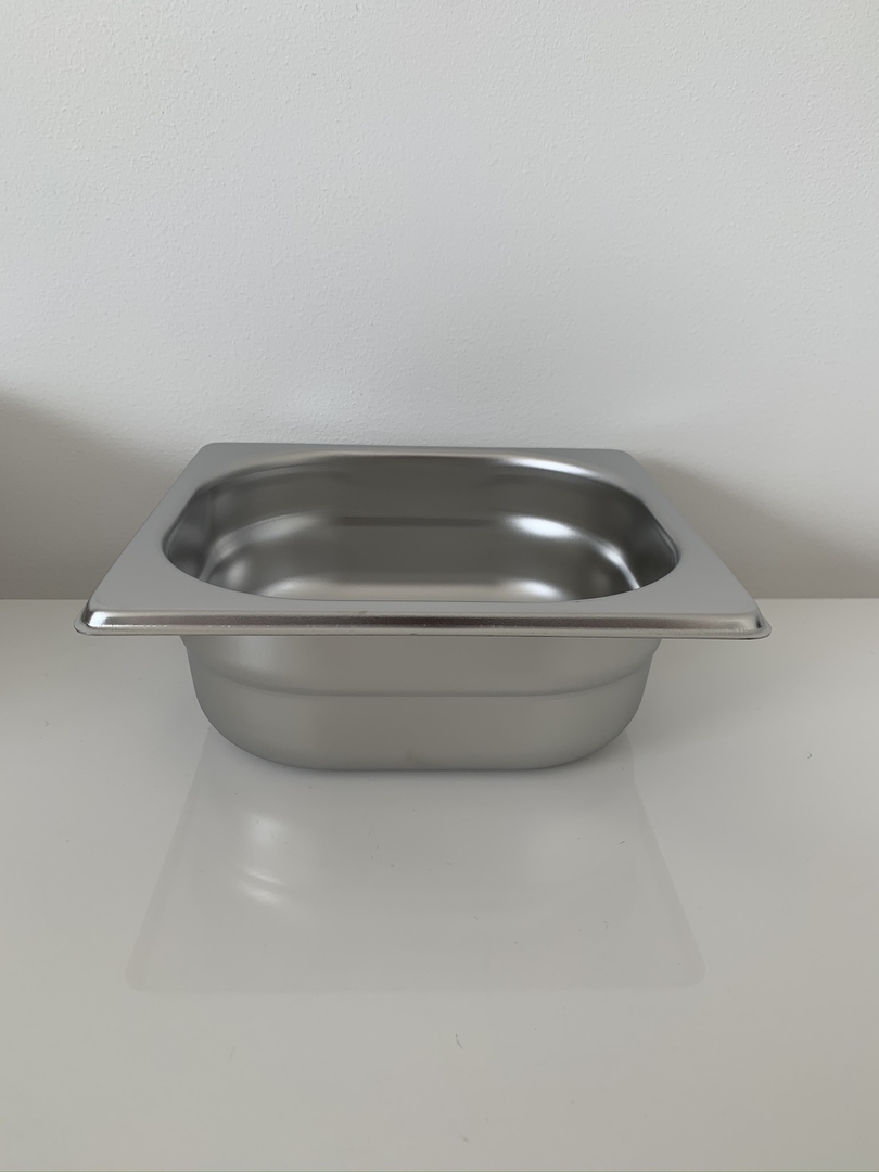 Bac gastronorme inox GN 1/6. Choix de la profondeur. - BACS SOUS VIDE PROFESSIONNELS/BACS ...