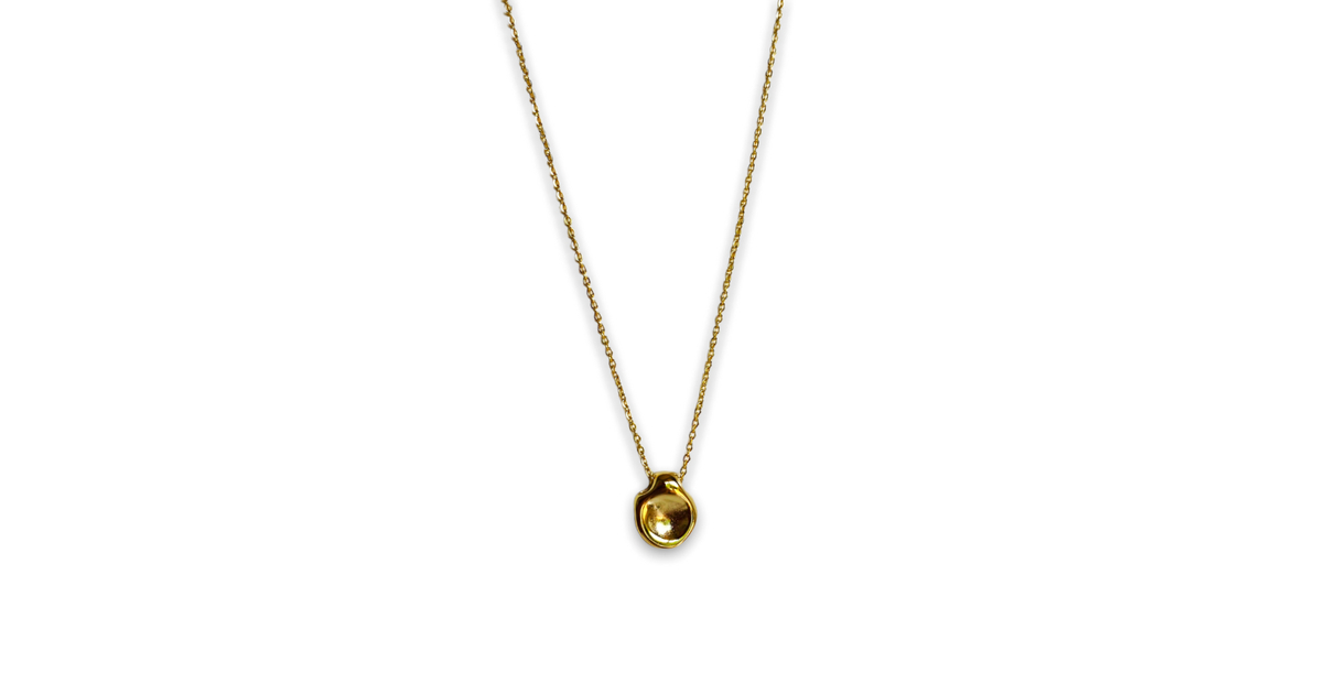 Collier Doré Daphné, minimaliste et original - Simple Comme Bijou