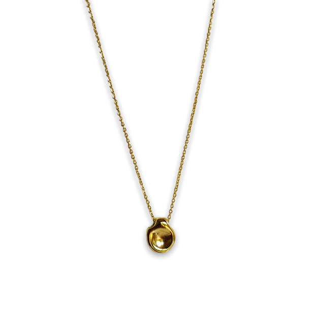 Collier Doré Daphné, minimaliste et original - Simple Comme Bijou