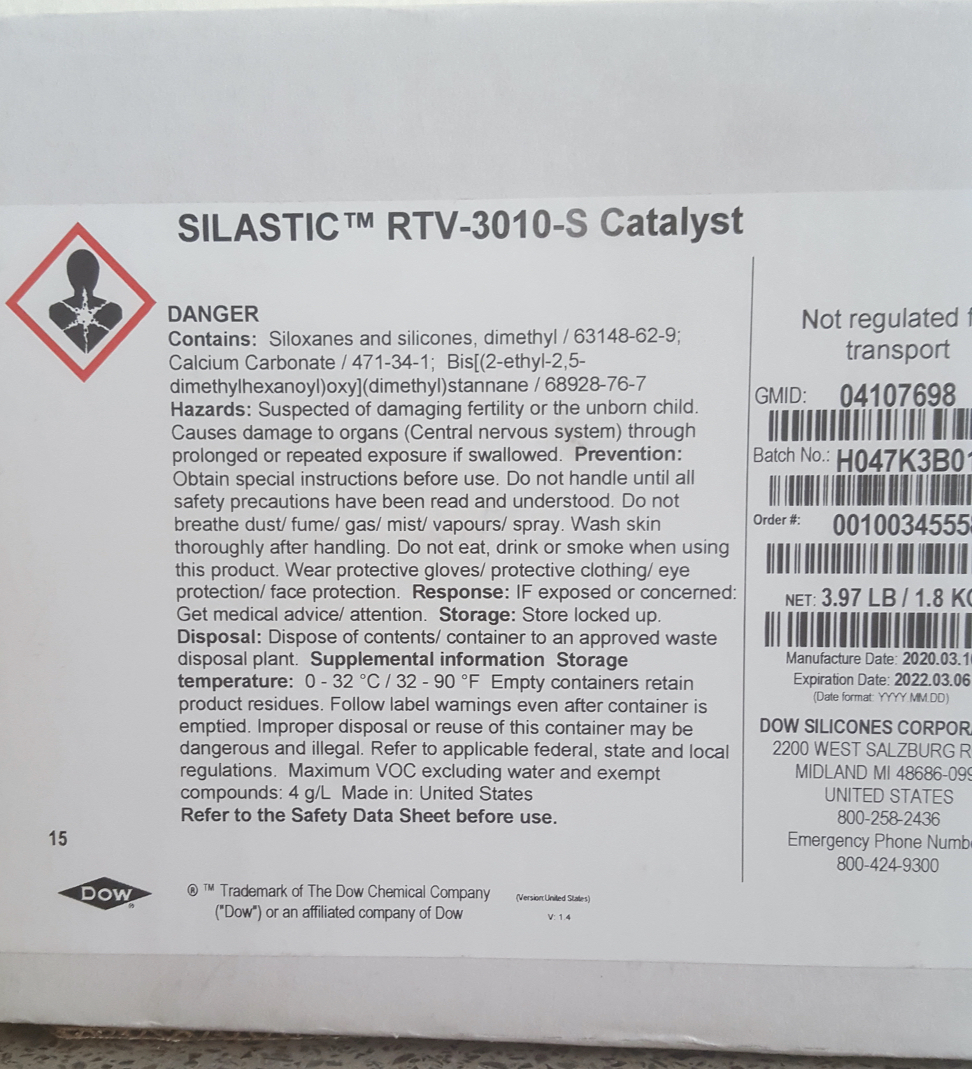 Nos Silicones - Les catalyseurs - Silicone & Composite