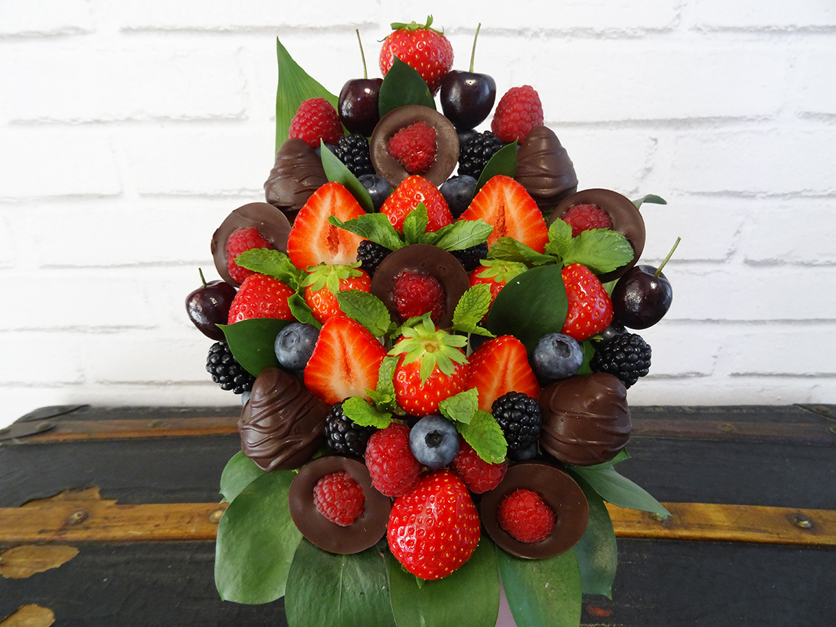 Le bouquet de fruits Ruby - Moyen - BOUTIQUE/BOUQUETS DE FRUITS ...
