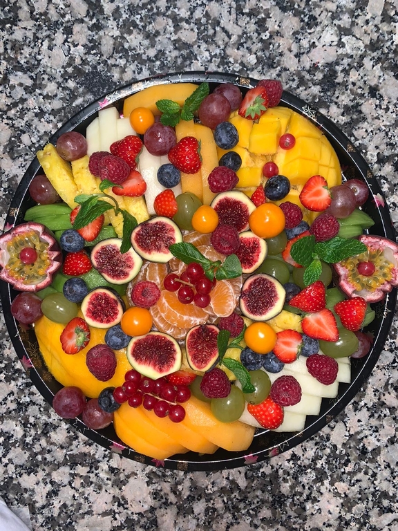 Bouquet De Fruits - Plateau De Fruits Tranchés 6 à 10 Personnes