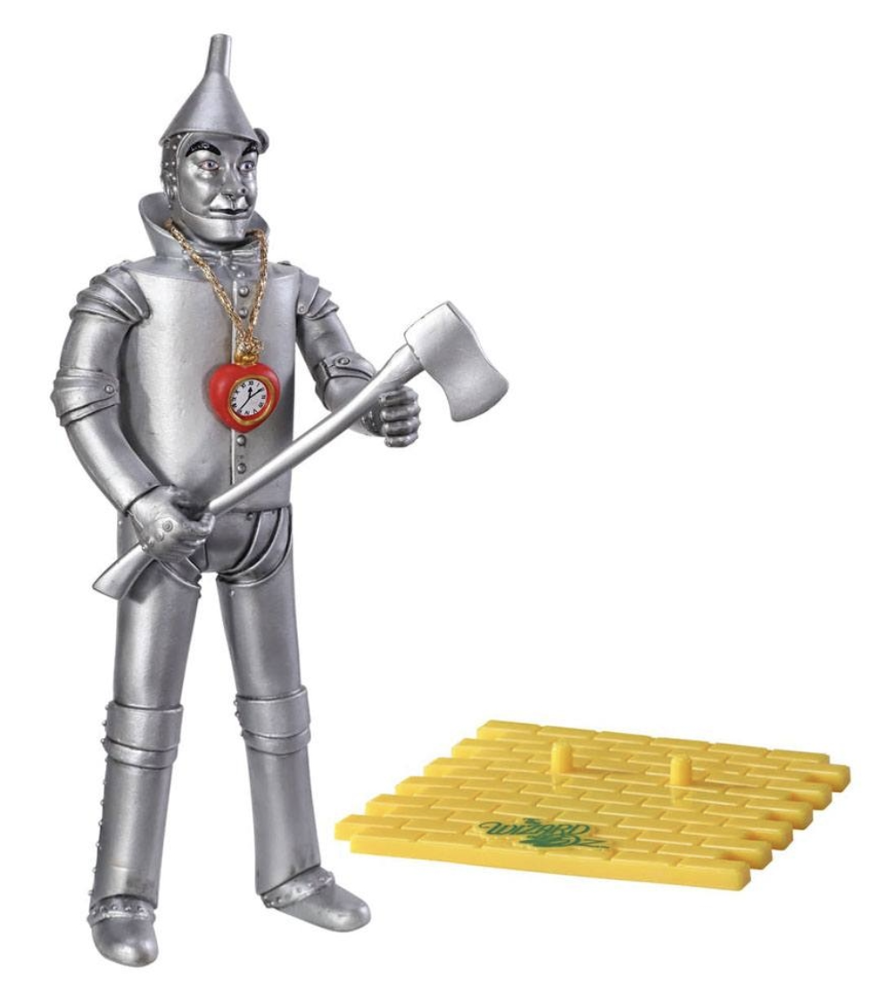 Le Magicien d'Oz - Bendyfigs : Figurine Homme de fer-blanc