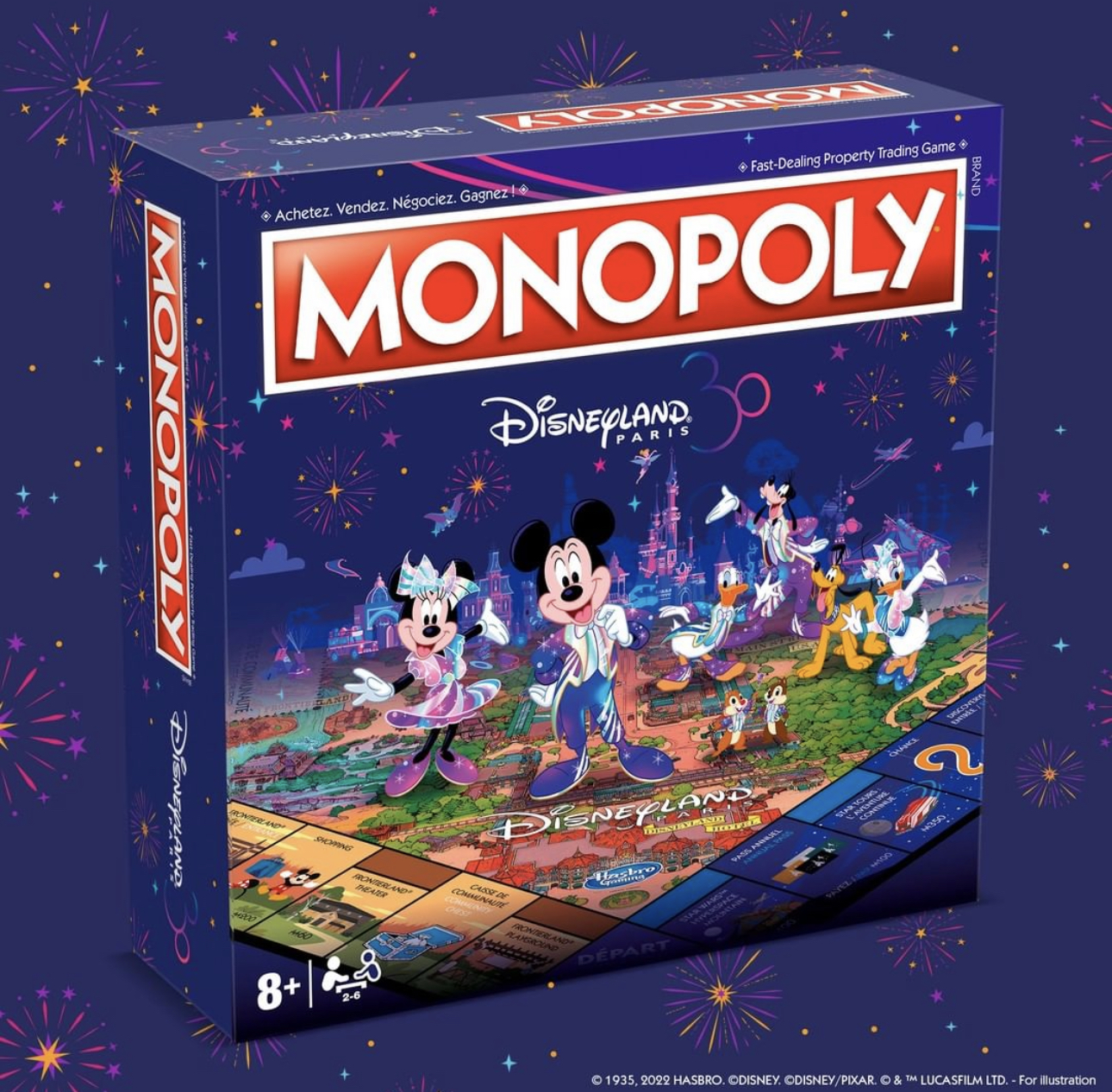 Disney - Monopoly : Version Disneyland Paris