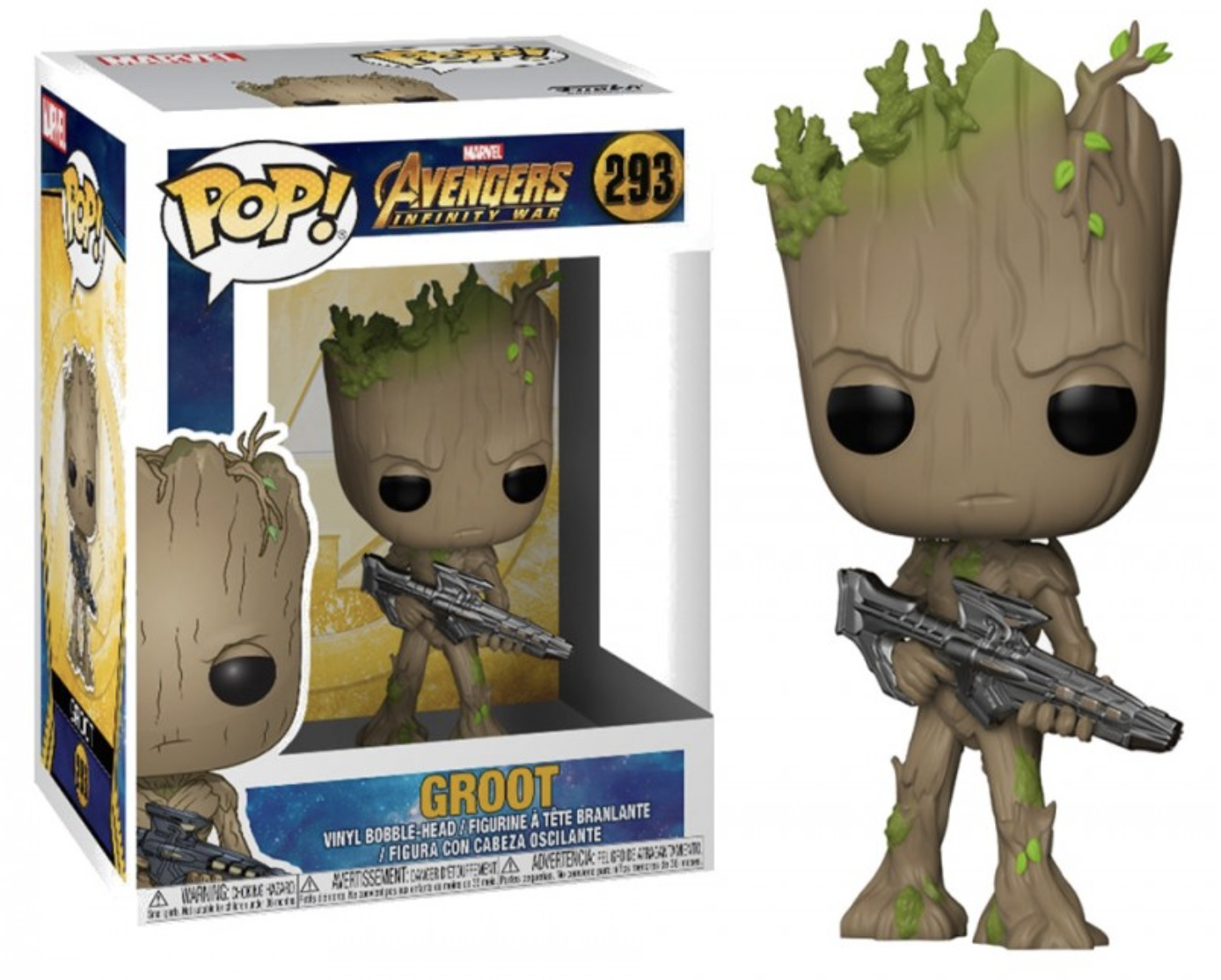 Marvel - Funko Pop N°293 : Groot "Avengers Infinity War"