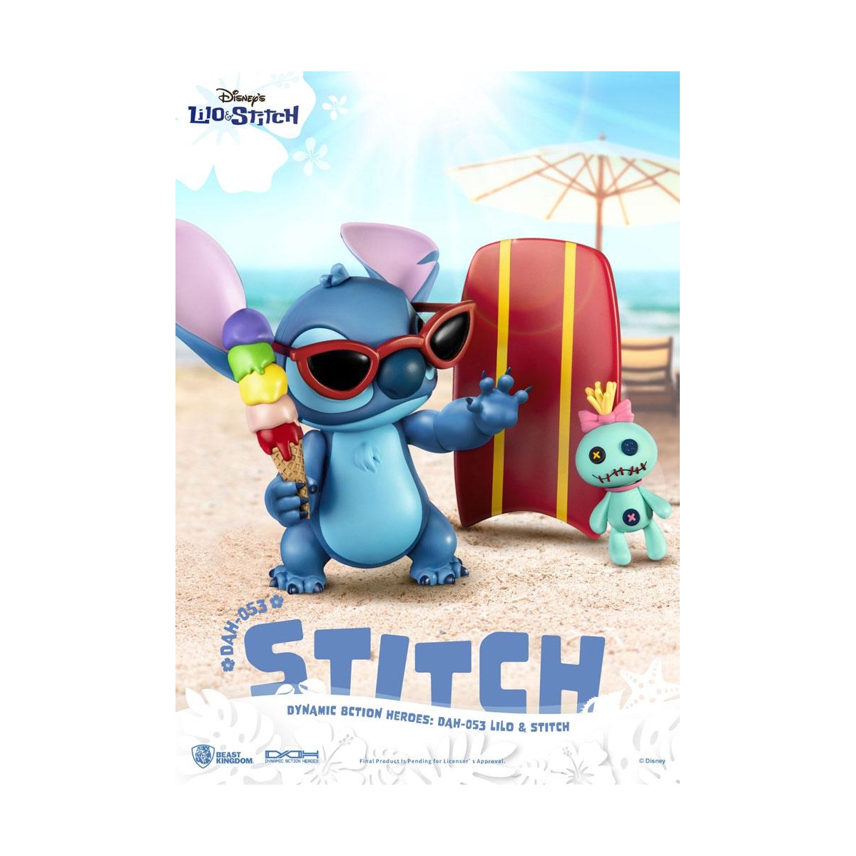 Lilo et Stitch - Beast Kingdom : Figurine Dynamic Action Heroes
