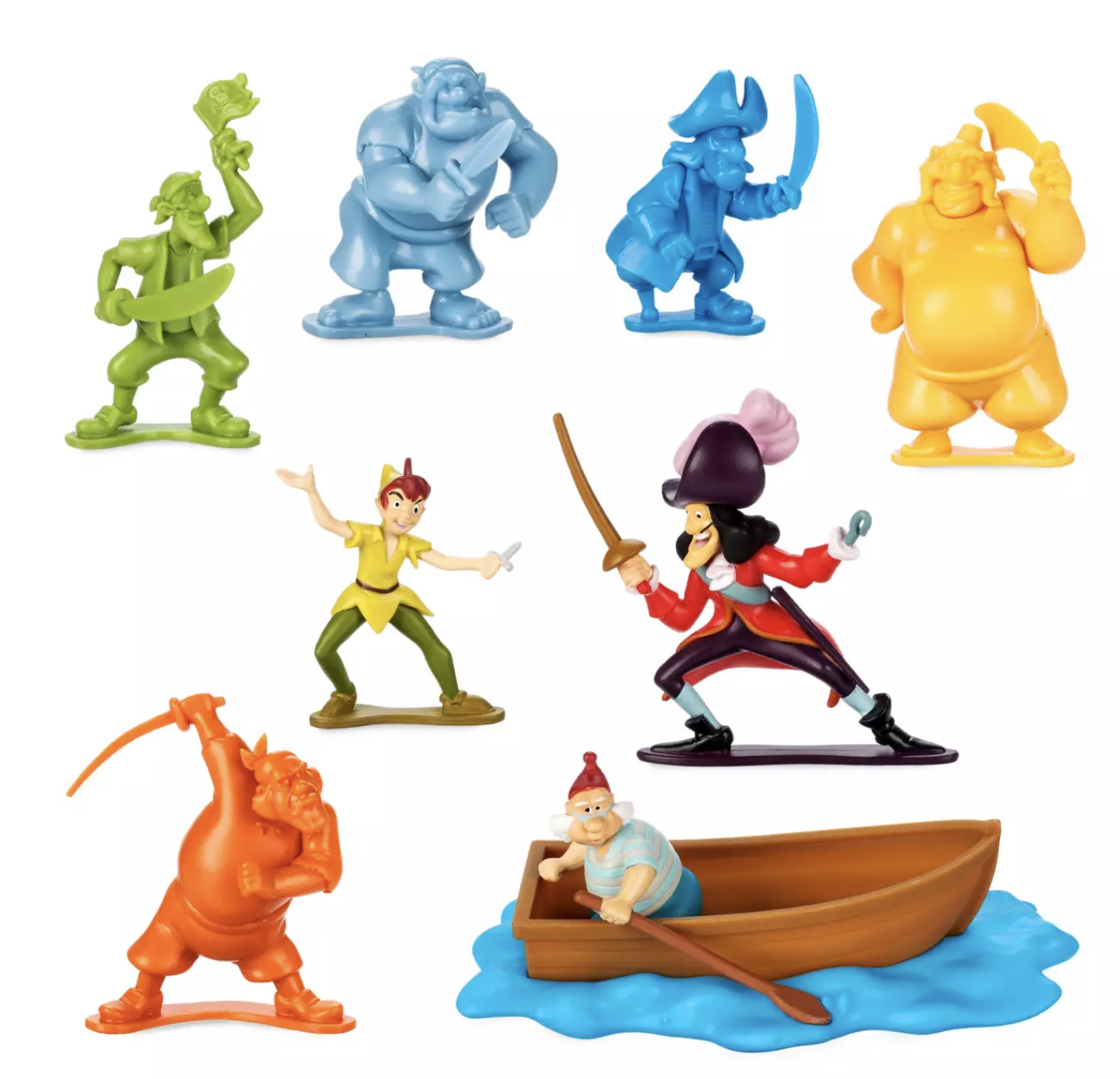 Disney - Peter Pan : Ensemble de figurines