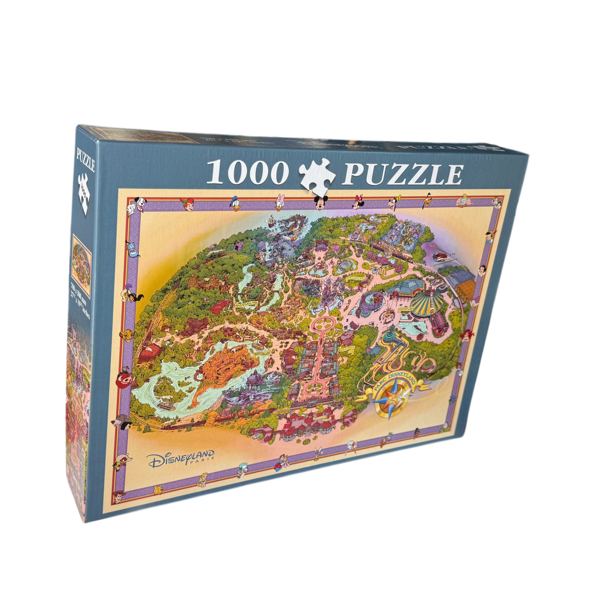Disney - Puzzle plan du parc DLP