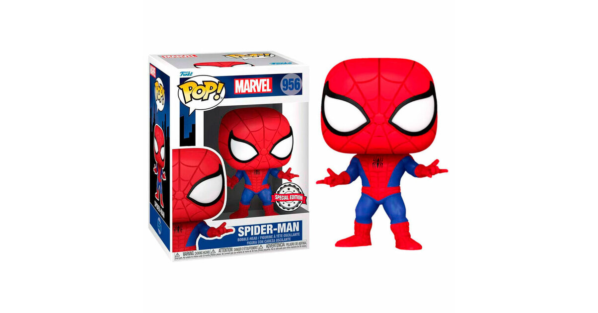Marvel - Funko Pop Bobble Head N°956 - Spider-Man