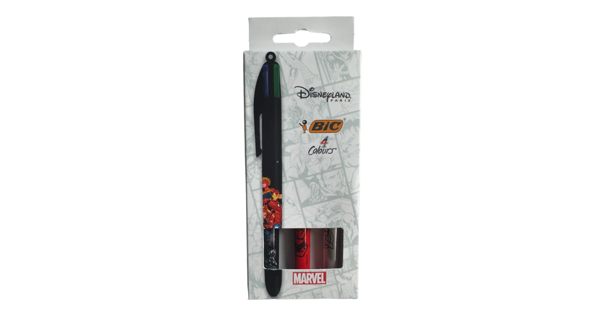 Marvel - Avengers : Set de 3 BIC 4 couleurs