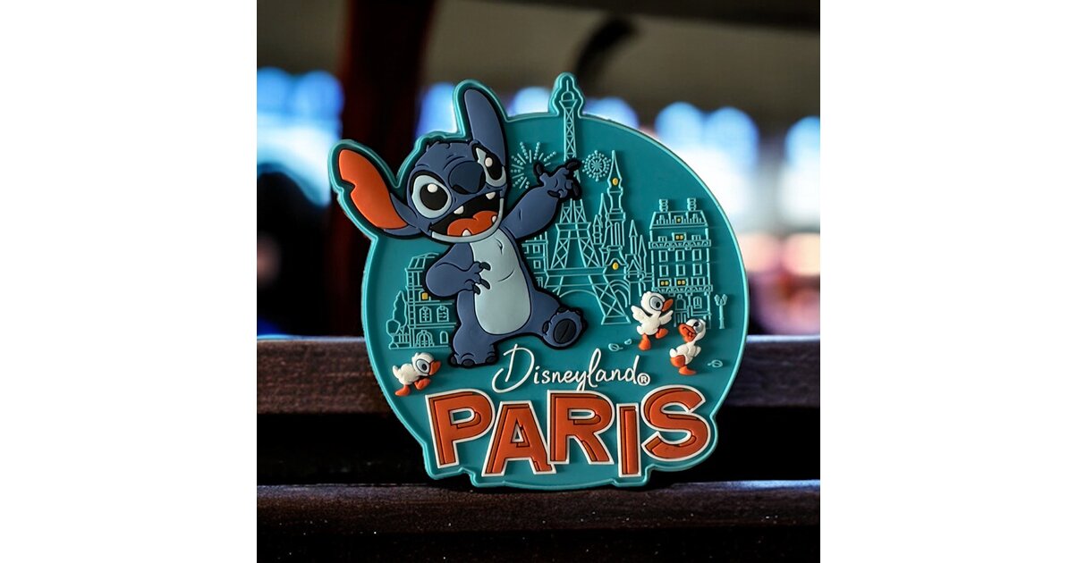 Disney - Lilo et Stitch : Magnet Stitch "Paris"