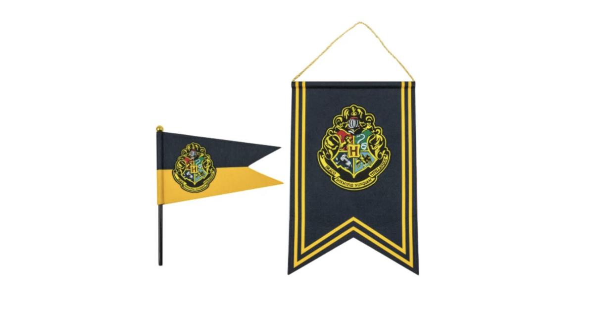 Warner Bros - harry Potter : Bannière et Drapeau Poudlard