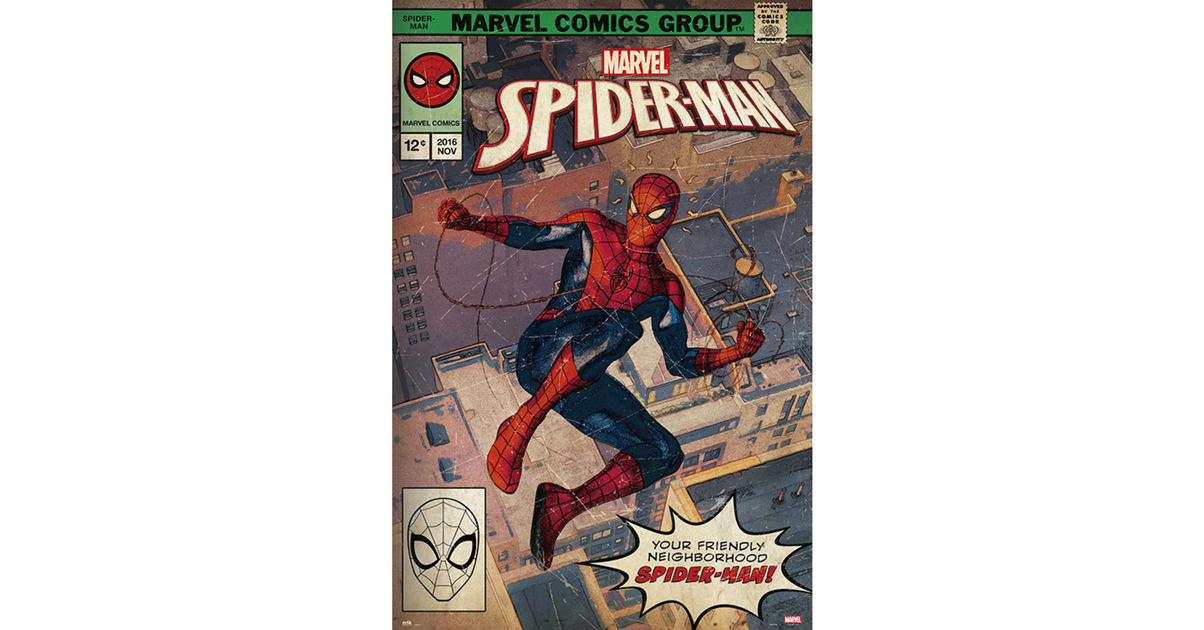 Marvel - Spiderman : Poster "Affiche Comics"