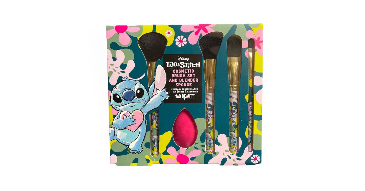 Disney - Lilo et Stitch : Pinceaux et éponge de maquillage