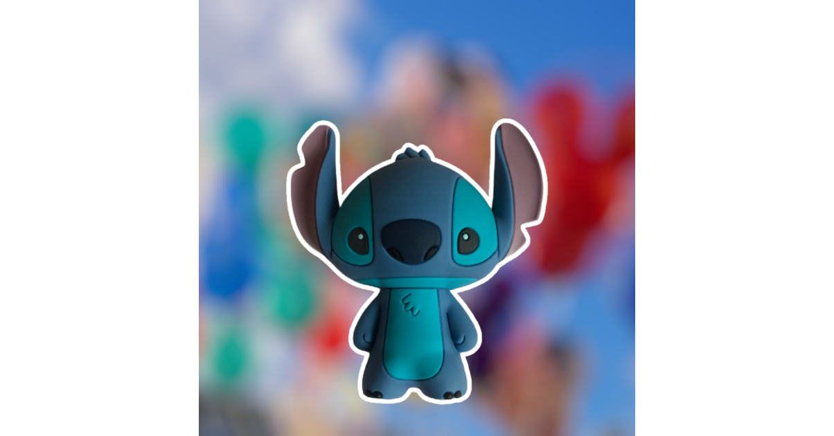 Disney - Lilo et Stitch : Magnet Stitch 2D SPVC