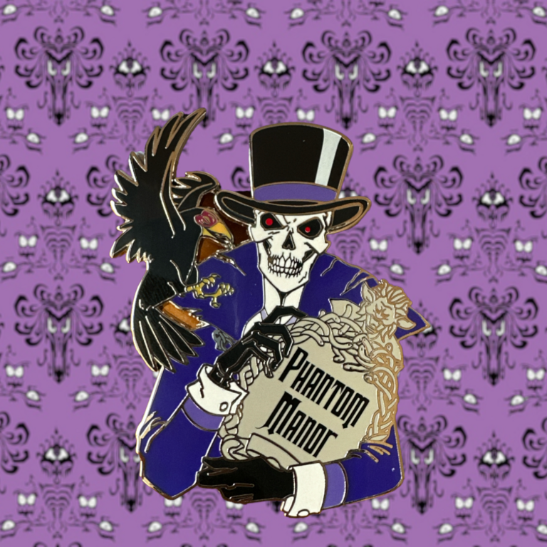 Disney - Phantom Manor : Pin's squelette OE