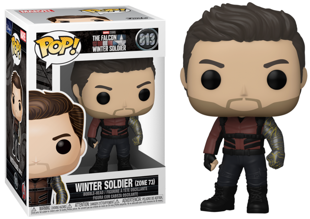 Marvel - Bobble Head Funko Pop N°813 : Winter Soldier (zone 73)