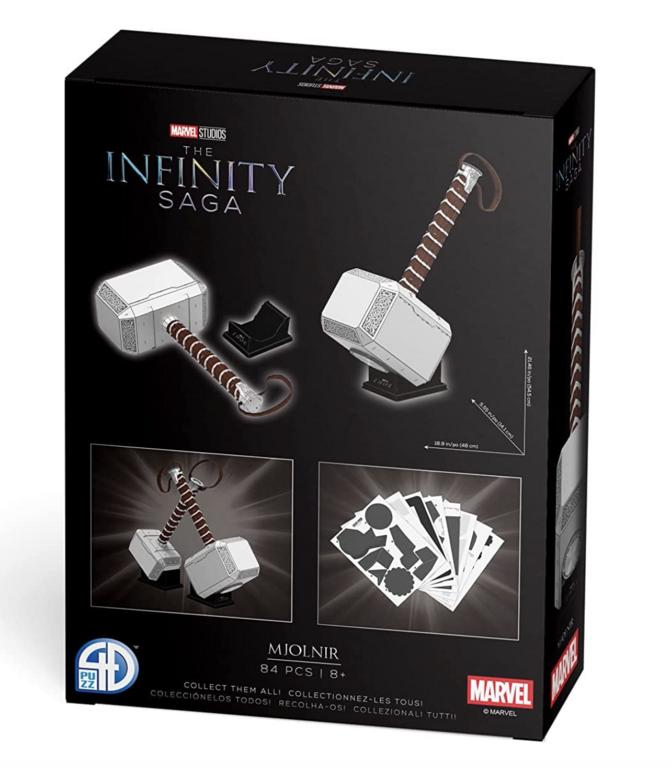 Thor - Marvel Studios : Puzzle 3D Mjolnir "The Infinity Saga"