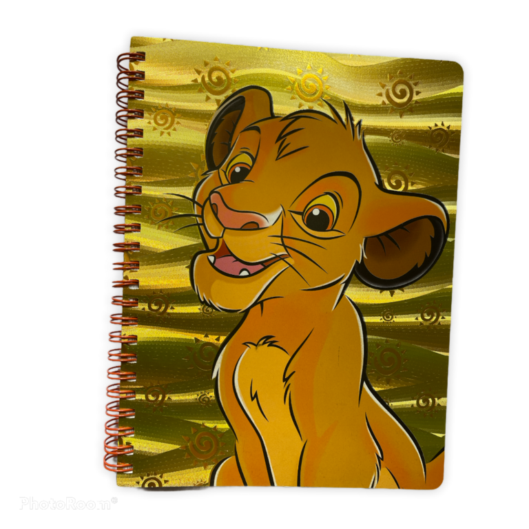 Disney - Le roi lion : Carnet spirales Simba