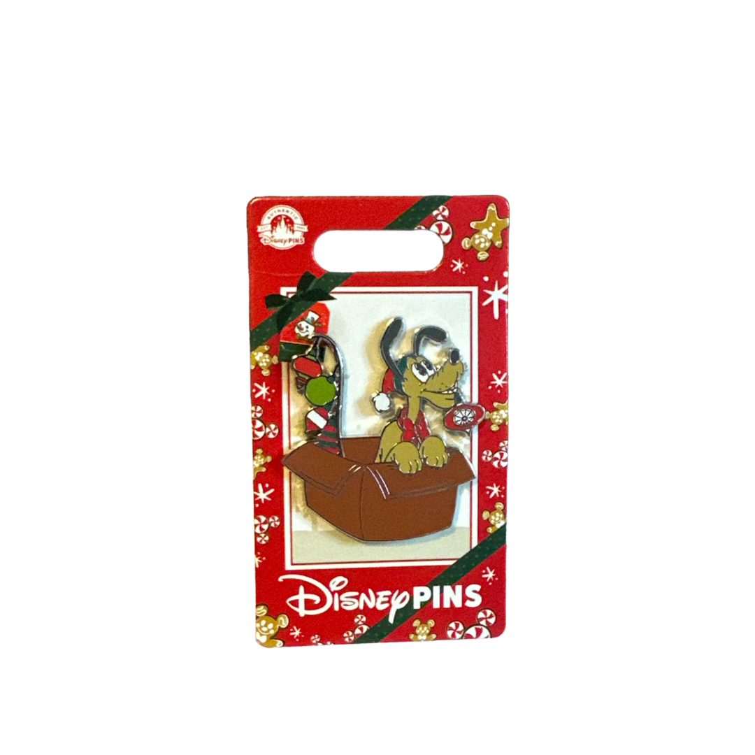Disney - Pluto : Pin's "Delivering Holiday Cheer"
