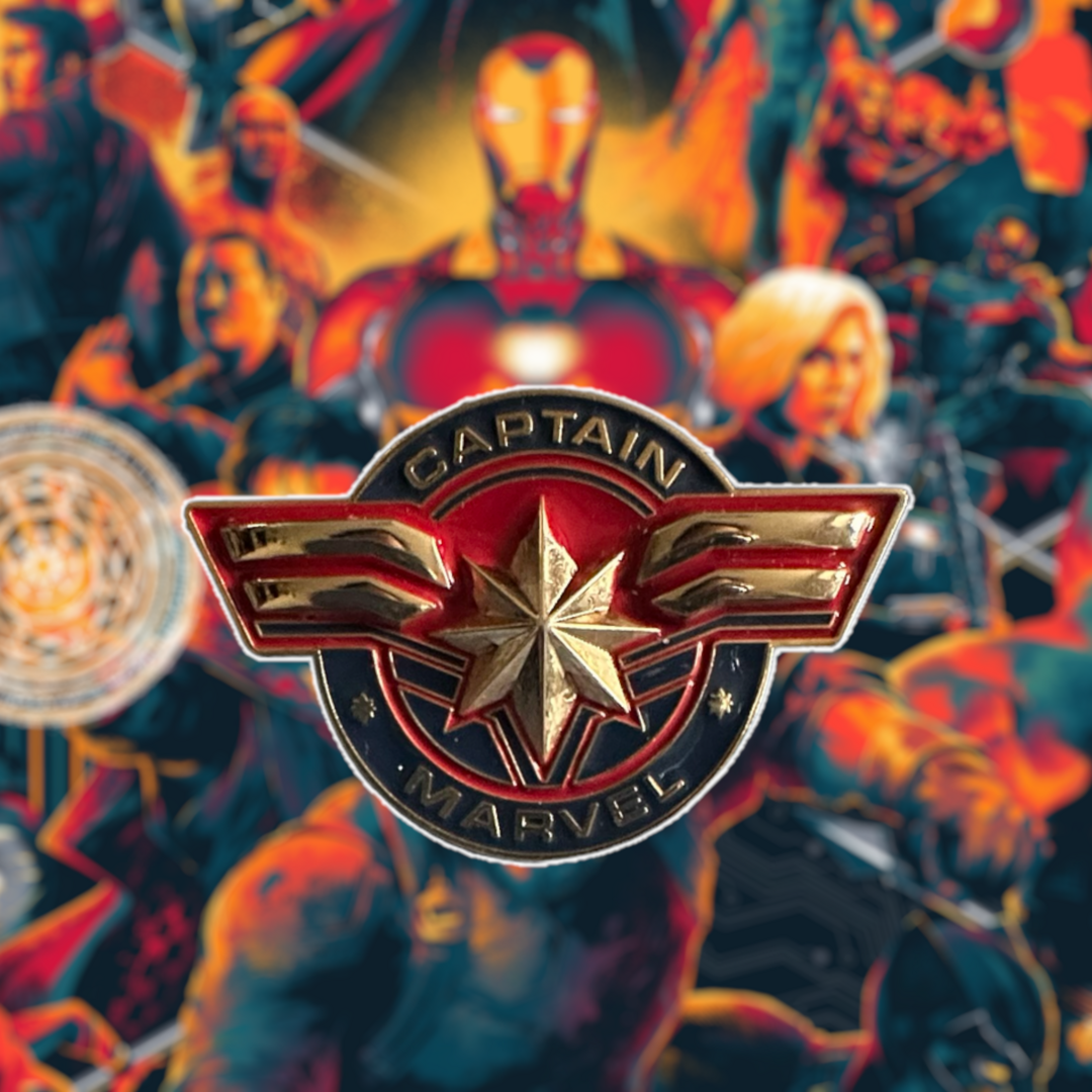 Marvel - Captain Marvel : Pin's logo OE