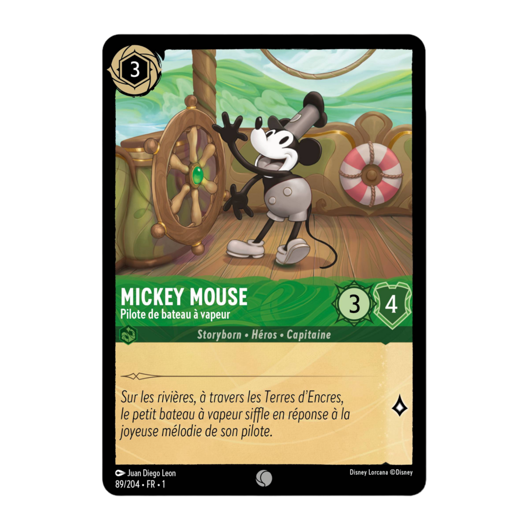 Disney Lorcana TCG : Carte "Mickey Mouse" (99/204)
