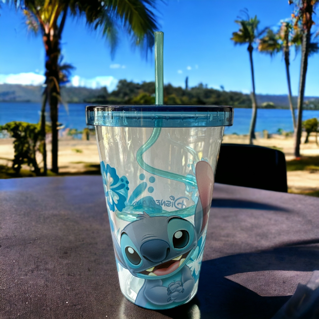 Disney - Lilo et Stitch : Gobelet paille Stitch