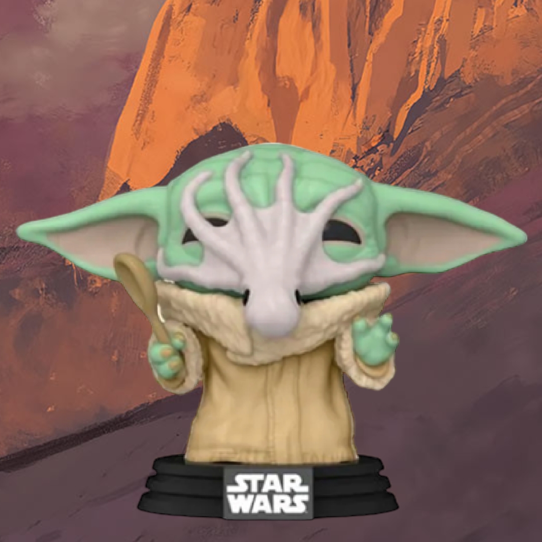 The Mandalorian - Funko Pop N°469 : Grogu with Chowder Squid