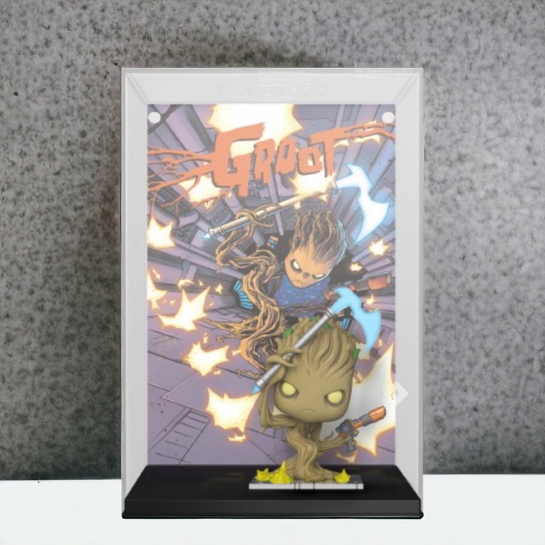 Marvel - Funko Pop "Cosmic Cover" N°12 - Groot SE
