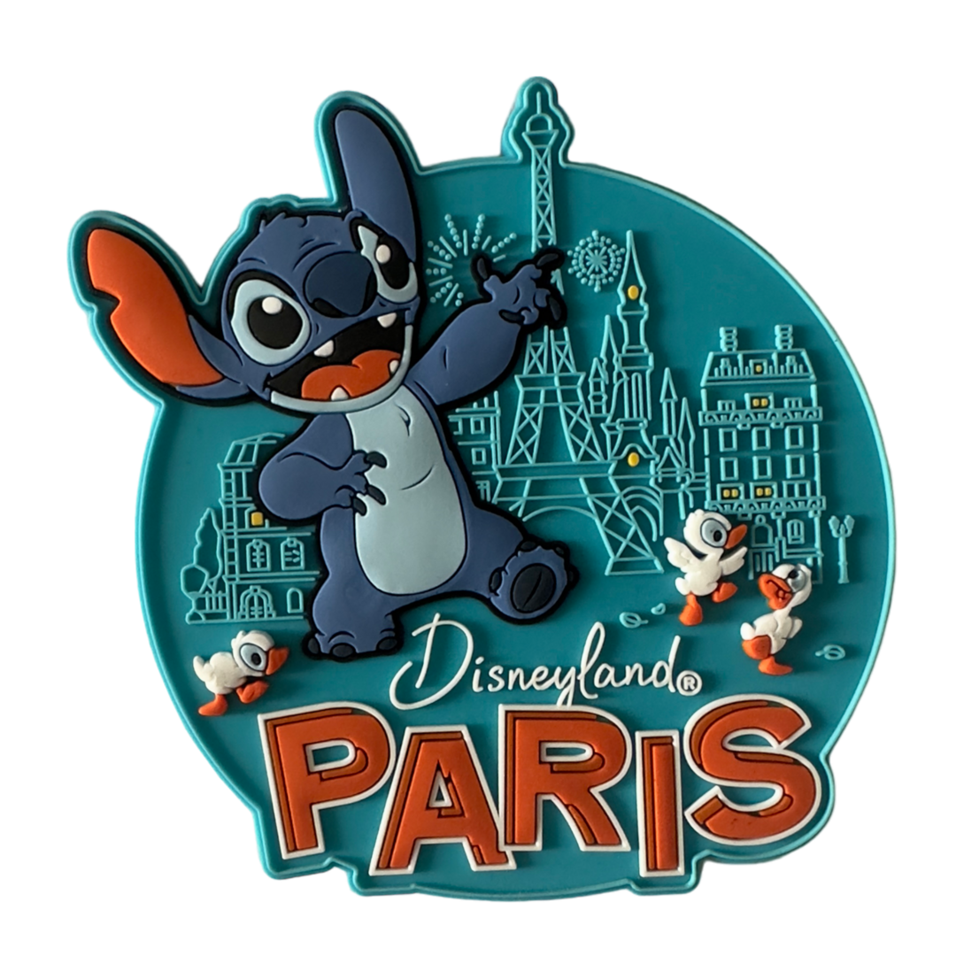 Disney - Lilo et Stitch : Magnet Stitch "Paris"