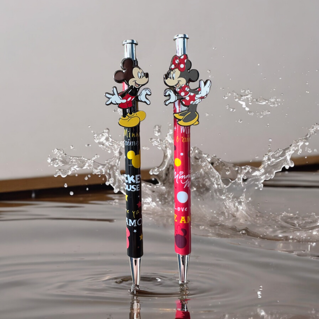 Disney - Mickey Mouse : Set de 2 stylos "duo"