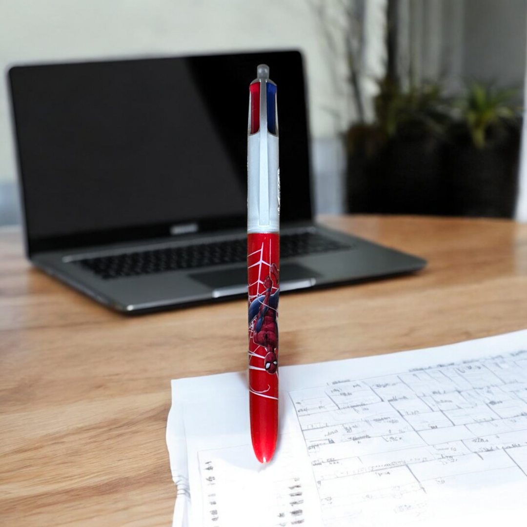 Marvel - Spider-Man : BIC 4 couleurs