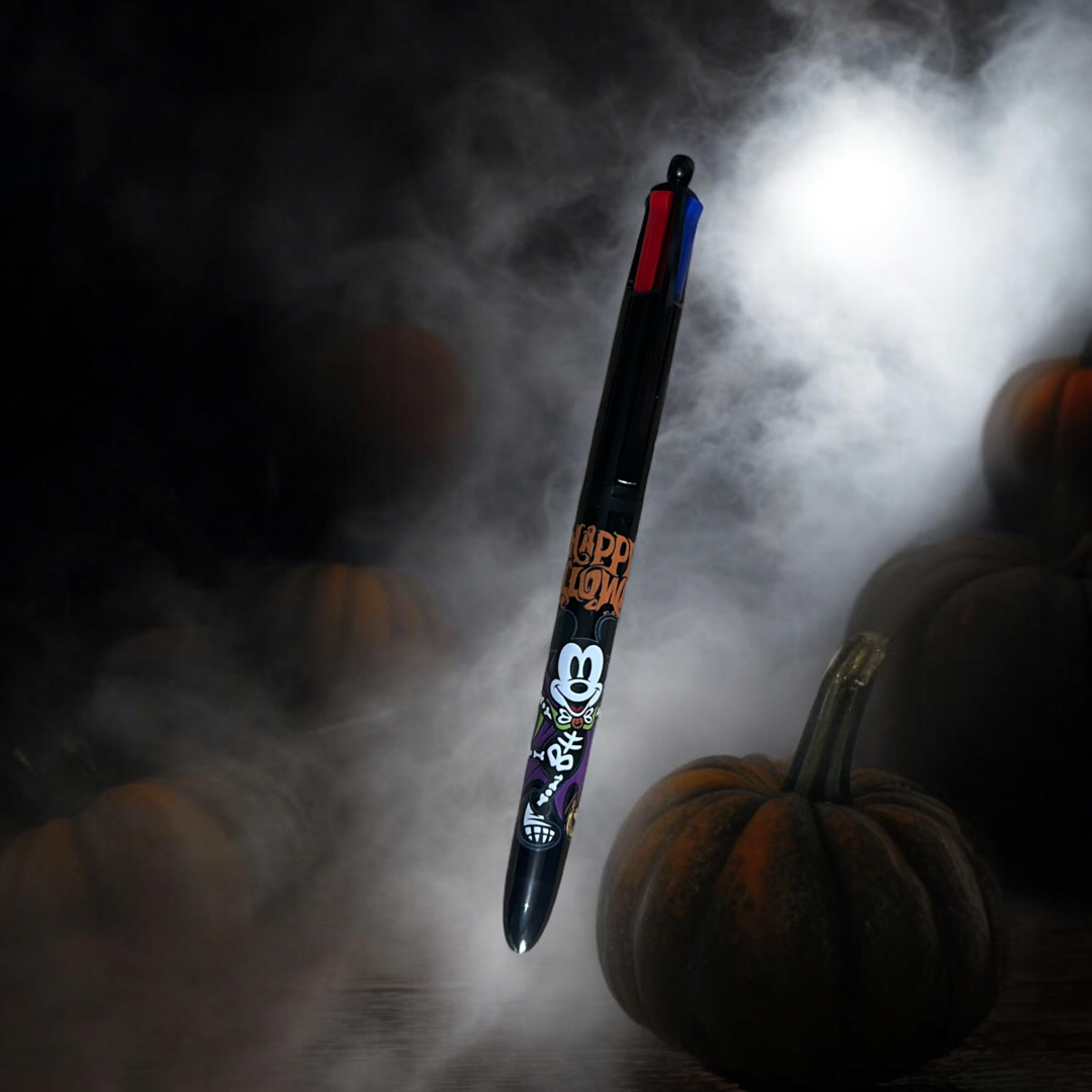 Disney - Mickey Mouse : Stylo BIC 4 couleurs "Halloween"