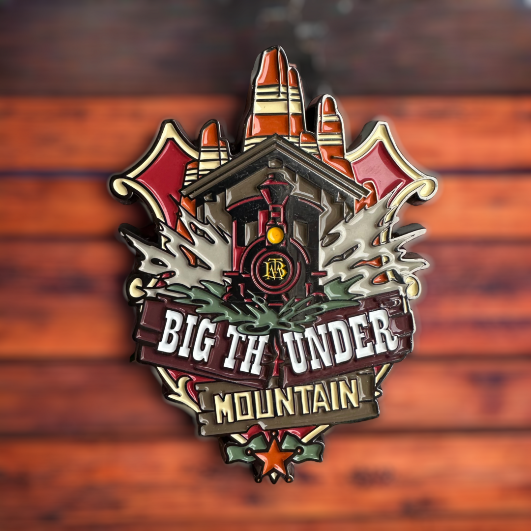 Disney - Big Thunder Mountain : Magnet métal