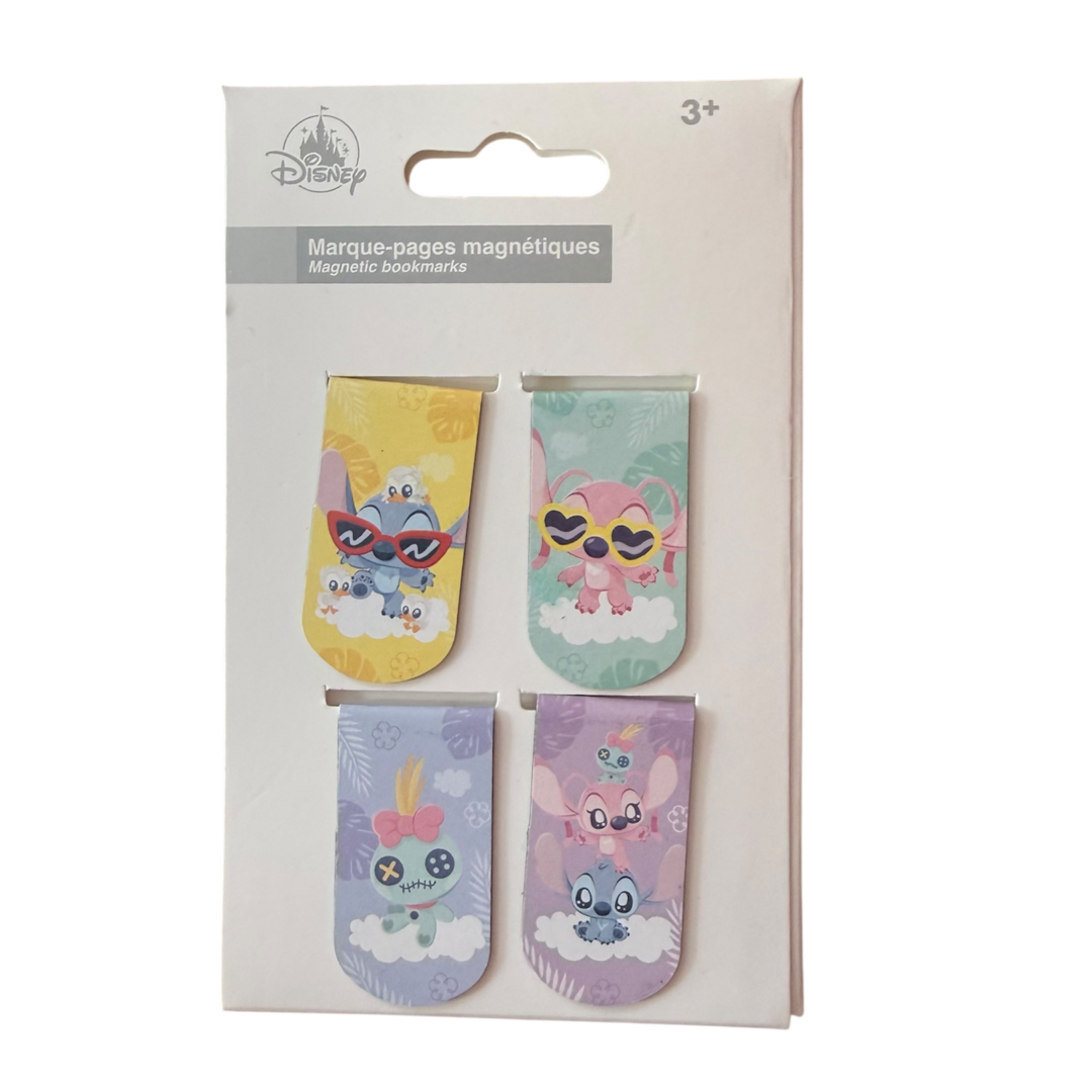 Disney - Lilo et Stitch : Set de 4 marque-pages magnétiques