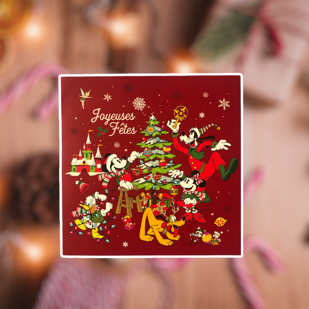 Disney - Mickey Mouse : Carte de noël
