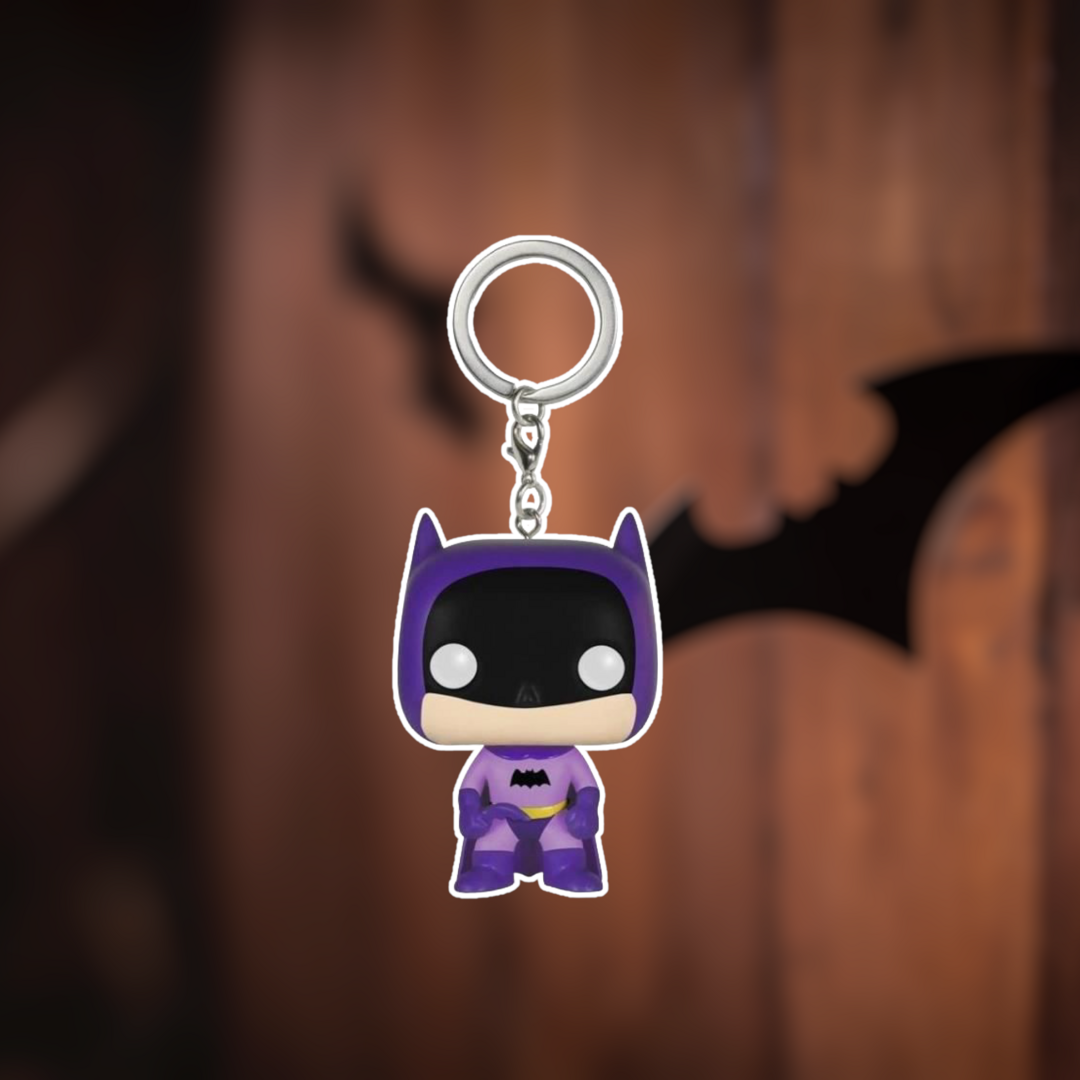 Batman : Pocket Pop Keychains "Batman Violet" 75th anniversary