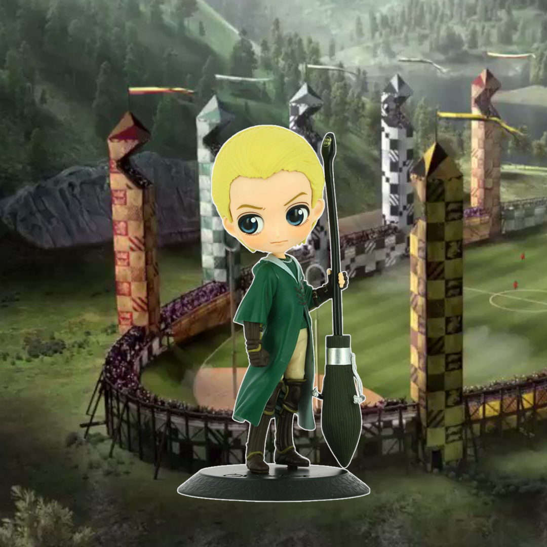 Harry Potter - Q Posket : Figurine Draco Malfoy Quidditch "Vers B"