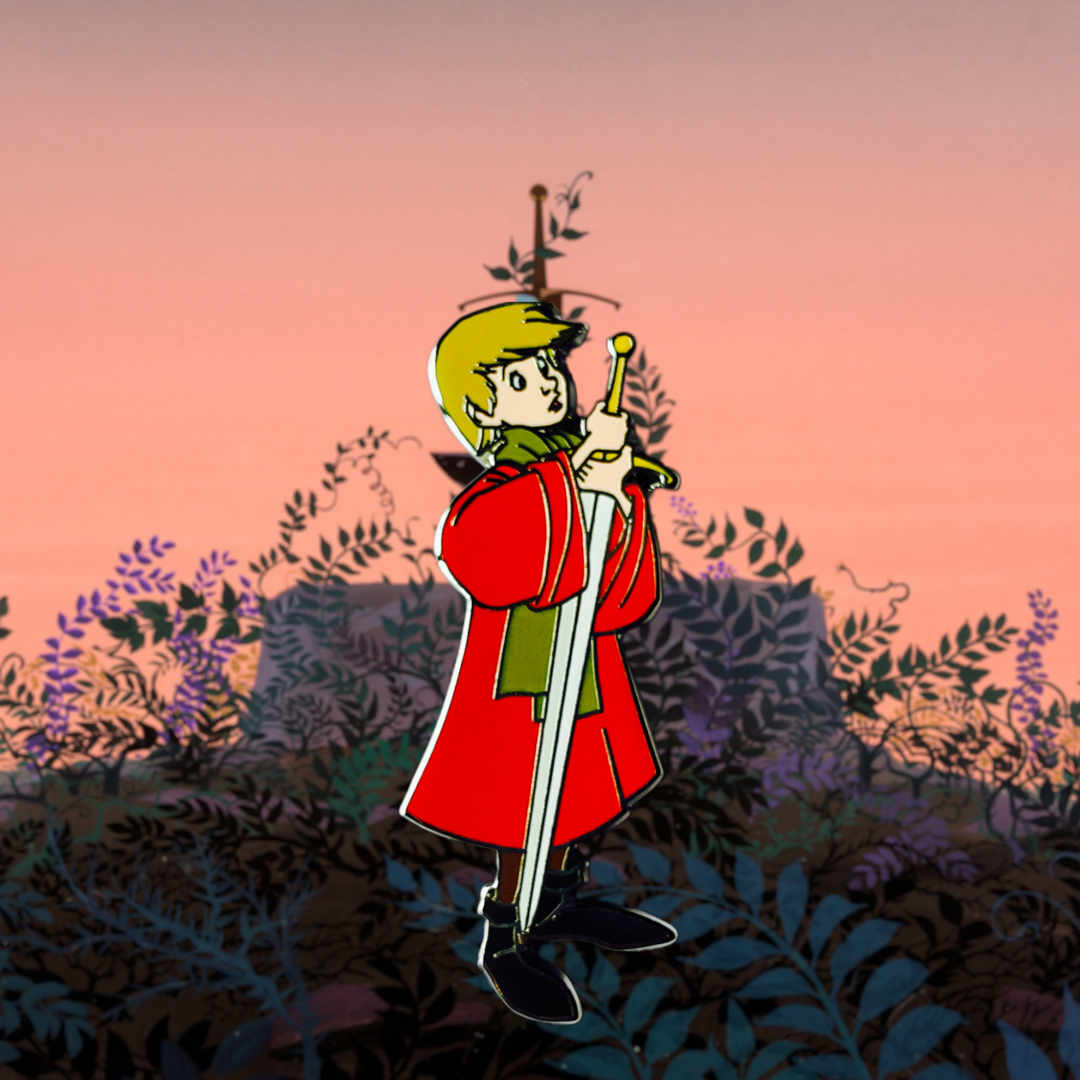 Disney - Merlin l'enchanteur : Pin's Arthur OE