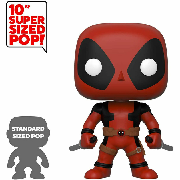 Marvel - Funko Pop Bobble head N°543 : Deadpool "Jumbo"