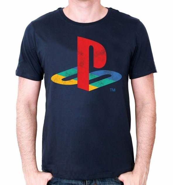 Sony - PlayStation : T-Shirt Logo (Remaster)
