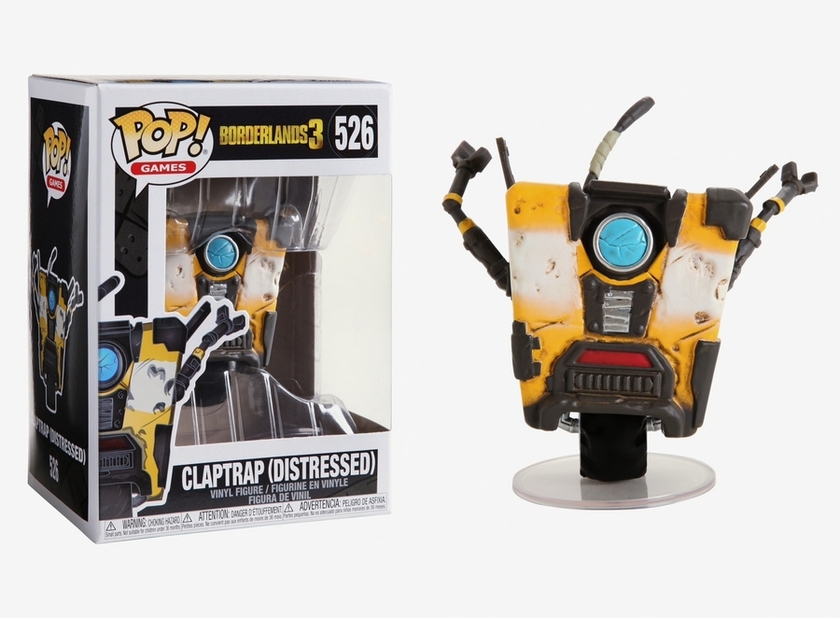 GAMES - BOBBLE HEAD POP N° 526 - BORDERLANDS 3 - CLAPTRAP - Funko - Le ...