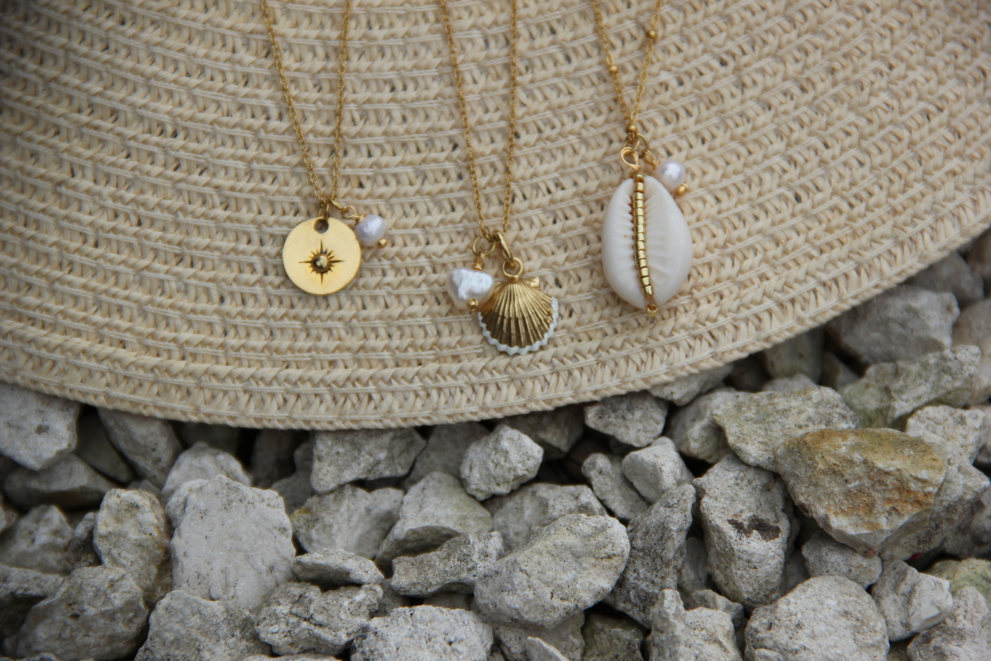 COLLIER COQUILLAGE ET NACRE - BOUTIQUE/Colliers - Lou_G_Création