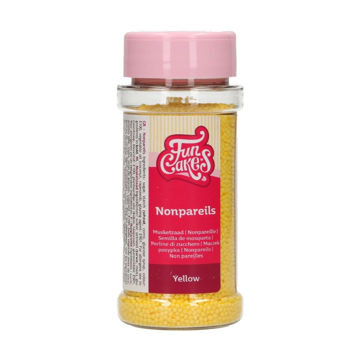 Mini Perles En Sucre 80 G Jaune O SugarArt