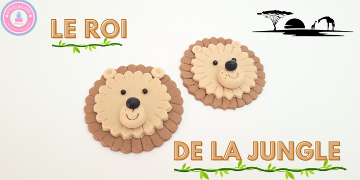 Tête de Lion en pâte à sucre - O'SugarArt