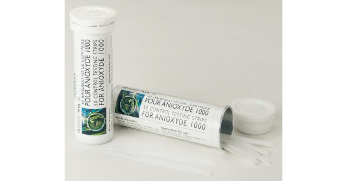 Bandelettes de contrôle pour Anioxyde 1000 par 50 | Materielmedical.com
