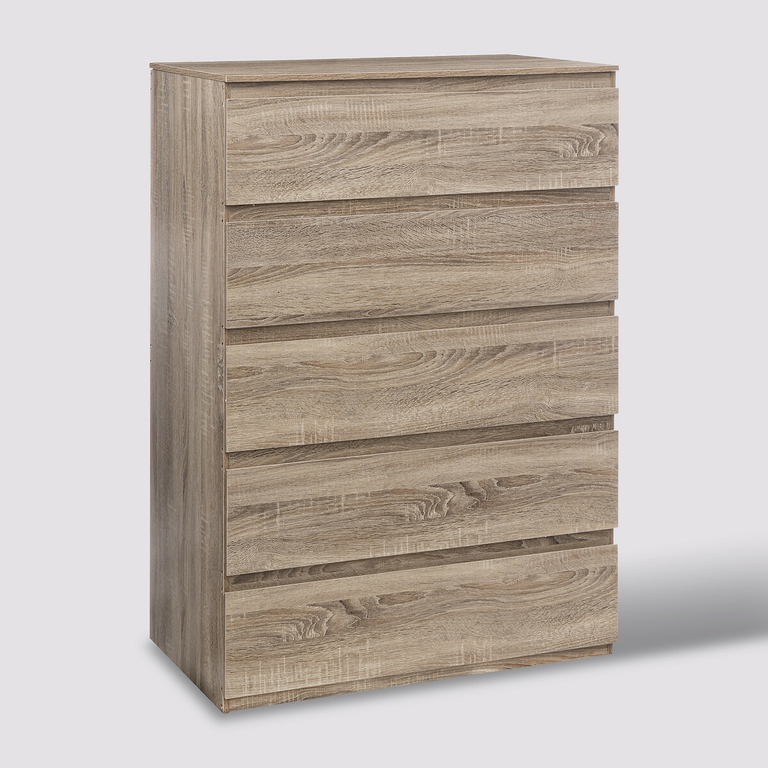 COMMODE 5 TIROIRS "DOLO" - Armoire & Casier/Penderie & Dressing - FY HOME